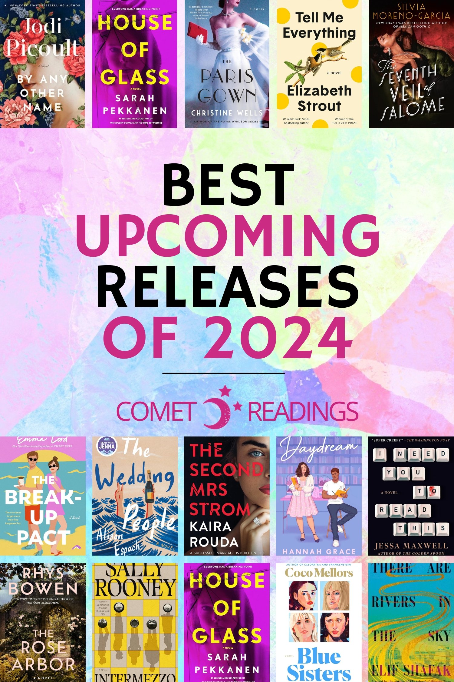 50+ Best Upcoming Book Releases Worth The Read In 2024 – Comet Readings