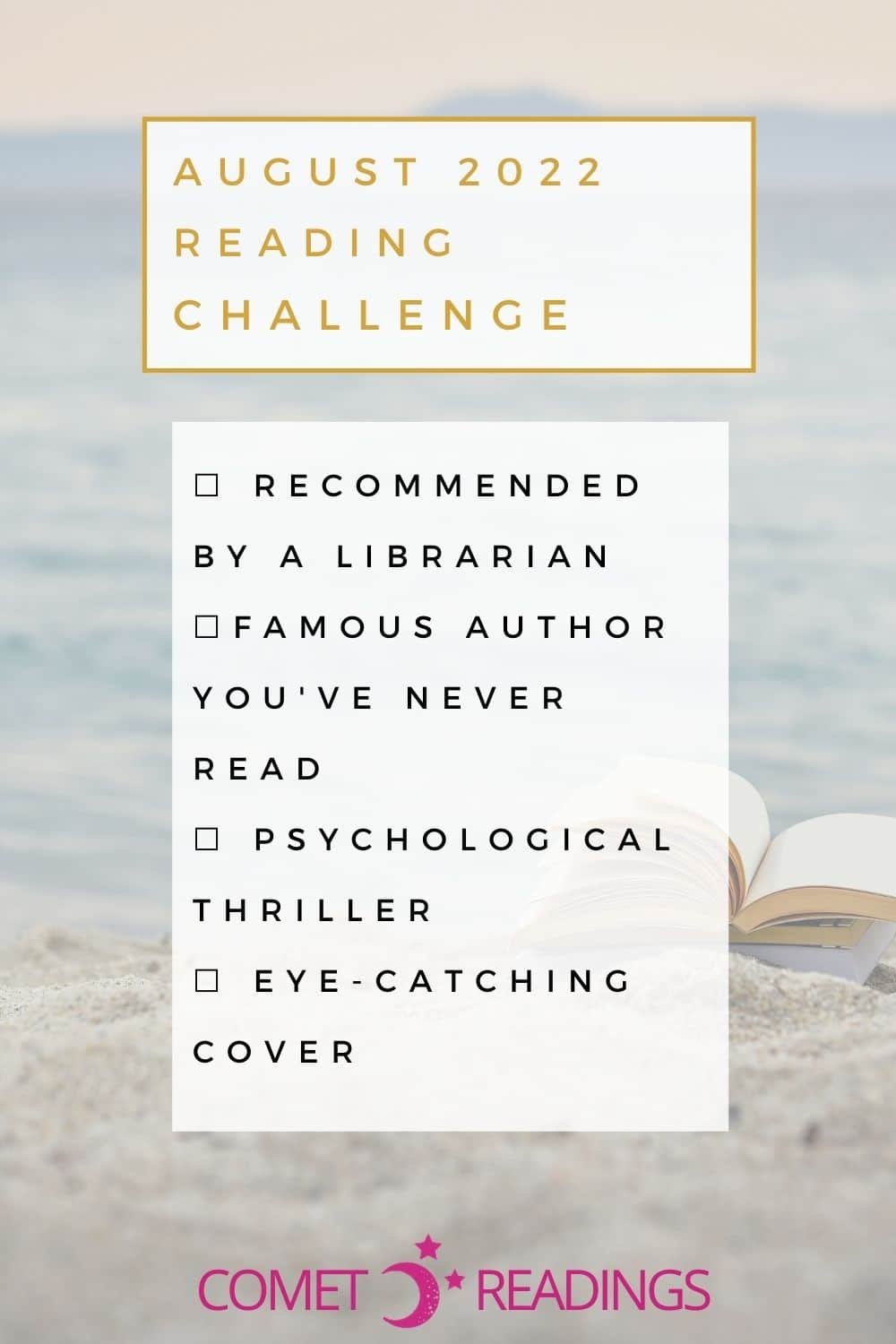 2022 Reading Challenge – Comet Readings
