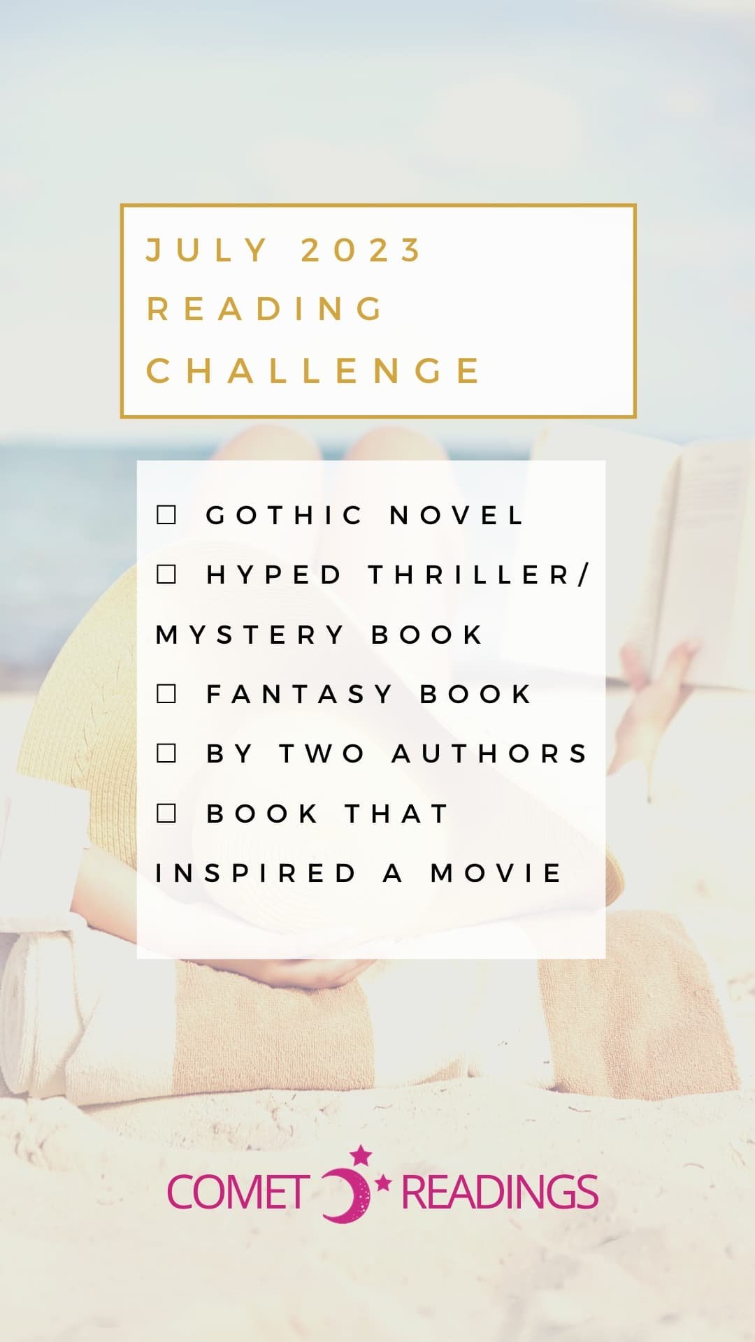 2023 Reading Challenge – Comet Readings