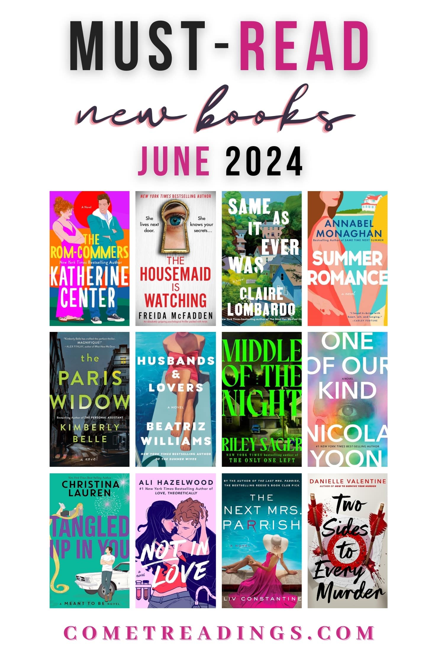 All The Most Anticipated June 2024 Book Releases – Comet Readings