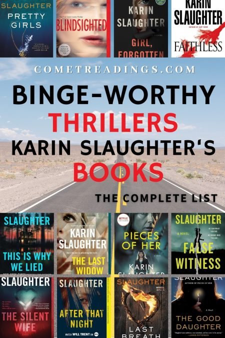The Full List Of Thriller Books By Karin Slaughter – Comet Readings